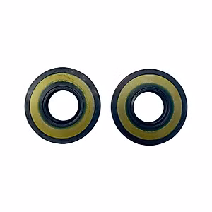 ENGINERUN Crankshaft Crank Shaft Oil Seals (2 Pack) Compatible with Husqvarna Chainsaw Parts 455 455E 455 Rancher 460 OEM 503261901 503 26 19-01
