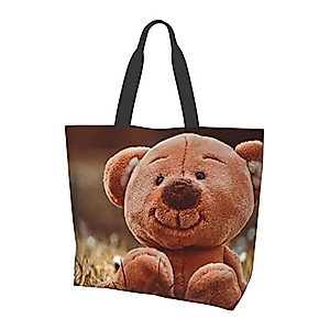 Custom Tote Bag, Personalized Design Your Own Shopping Bag Generic Beach Bag Monogram Tote Bags for Women Work Student Gift