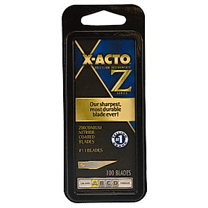X-Acto Z Replacement Blade, 100, Gold Count