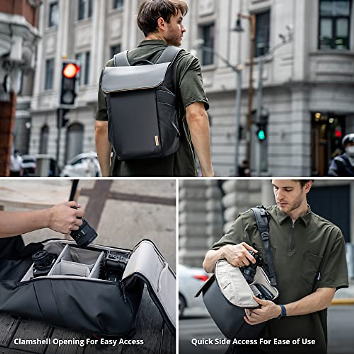 PGYTECH OneGo Air 20L Camera and Drone Backpack for DJI AVATA/Mini 3 Pro/Mavic 3/Air 2/2S/Mini 2/ FPV,Sony,Canon,Nikon,DSLR/SLR Mirrorless,Camera Tripod Photographer Bag Gift