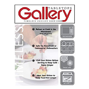 TTU Tabletops Gallery Hobnail Style 4 Piece Classic White Stoneware Nesting Mixing Bowl Set for Baking and Cooking