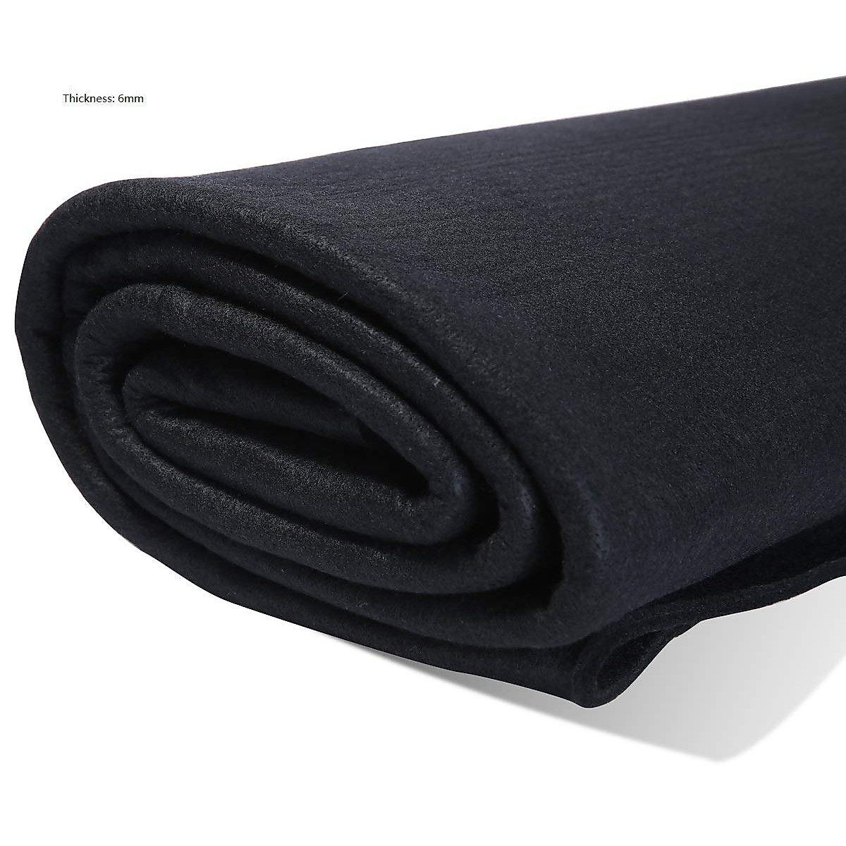 WISAUTO High Temp Felt Carbon Fiber Welding Blankets Black High Heat Flame Resistant Fabric PlumberPad for Soldering with Copper Ring 18X24inch