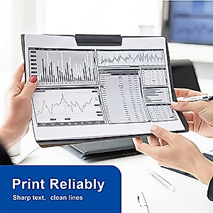 TN760 Toner Cartridge Replacement Compatible for Brother TN760 TN-760 TN730 to Use with HL-L2350DW HL-L2395DW HL-L2390DW HL-L2370DW MFC-L2750DW MFC-L2710DW DCP-L2550DW (Black,2 Pack)
