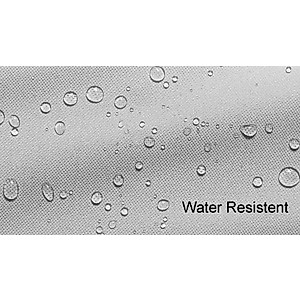 Hiland GS-F-PCHDCV Dut Heavy Duty Square Fire Pit Cover, High Density Fabric, Tan