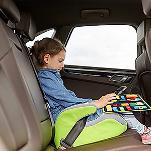 FBve Toddler Busy Board Montessori Toys Basic Skills Board for Toddlers Learning Dress, Educational Learning Toys, Bag Designed Enlighten Toy for Infants, Boys and Girls