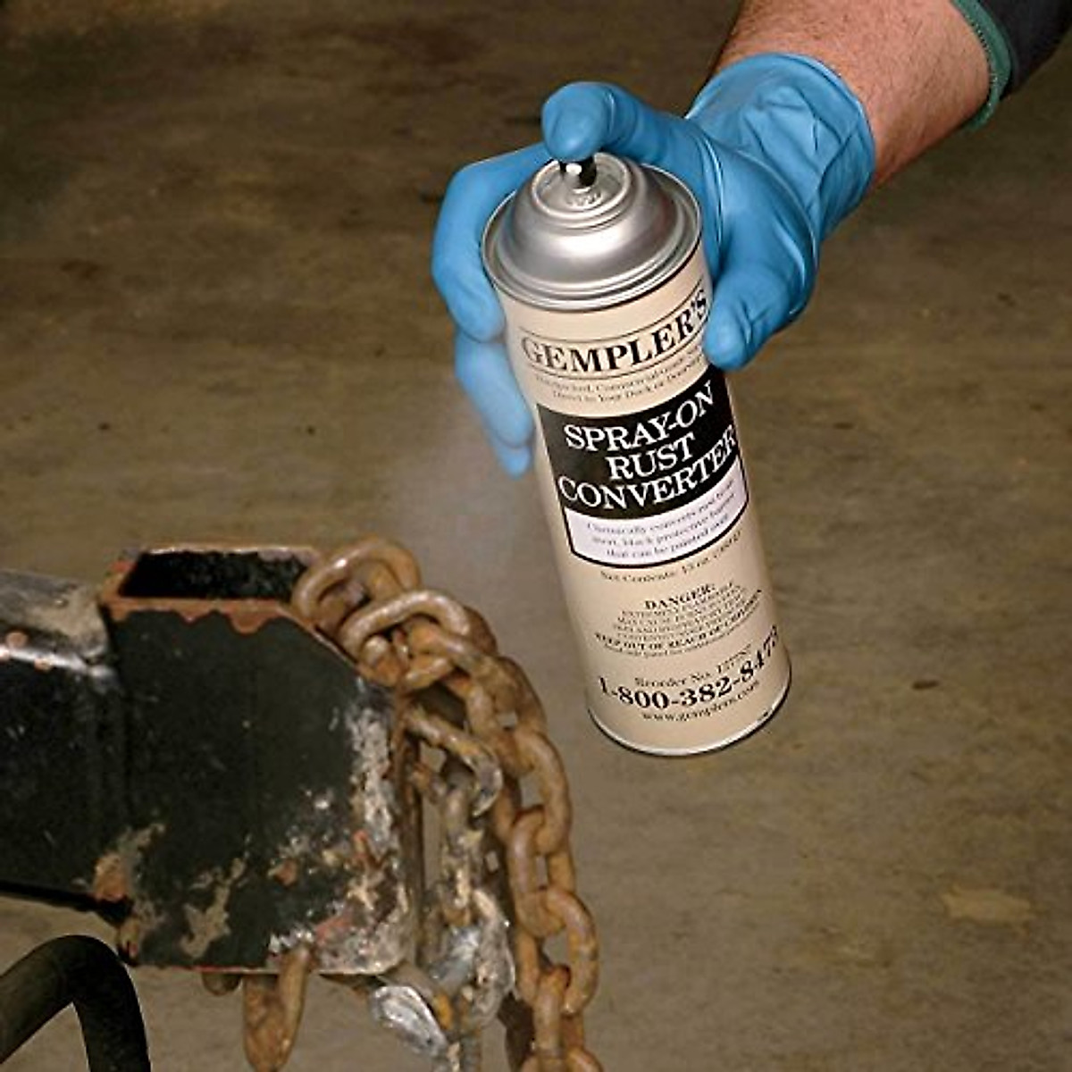 GEMPLER'S Aerosol Spray-On Rust Converter - 13 Oz