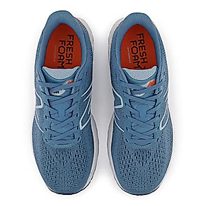 New Balance Men's Fresh Foam X 880 V12 Running Shoe, Spring Tide/Vibrant Orange/Morning Fog, 9.5