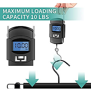 Perfecasa Premium Wooden Pants Hangers 10 Pack, Skirt Hangers with Noise Canceling Hook, Two Sure Grip Clips (Black Color)