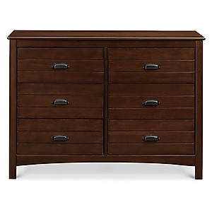 Carter's by DaVinci Nolan 6-Drawer Double Dresser in Espresso