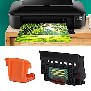 Garsentx Printer Print Head, Printhead for Canon Printers, Color Printhead, Scanner Accessories QY6-0076, with Protective Cover, for Canon Printer IP8500, IP9910, Pro9000