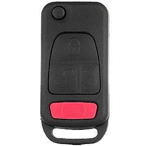 ROADFAR 4PCS Key Fob 1994 Fit for Mercedes-Benz C220 2.2L 1997-2002 Fit for Mercedes-Benz C230 L NCZMB1K,2107601306,267102334