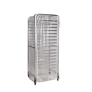 Winholt Equipment SRC-58-3Z (112483) Rack Cover, Bakery, Heavy Duty, Clear Plastic Cover with 3 Reinforced Zippers