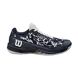 WILSON Rush Pro 4.0 Hope NYC Edition Tennis Shoe Navy/White 7.5 B (M)