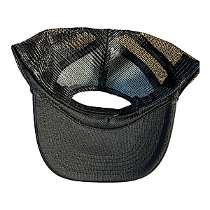 Show Me Them Feet Snapback Trucker Hat for Men or Women, Vintage Fit with Funny Novelty Graphic, Foot Fetish Mesh Cap Black