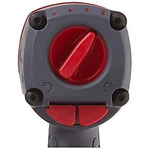 Ingersoll Rand 22235QTiMAX-2 1/2” Drive Air Impact Wrench with 2" Extended Anvil and Quiet Technology, 1,300 ft/lbs Powerful Torque Output, Lightweight, Titanium Hammer Case, Gray