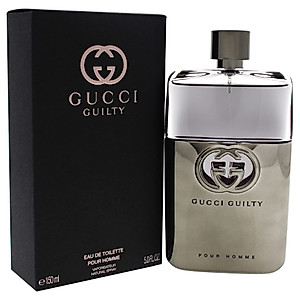 Gucci Guilty Eau Pour Homme Eau de Toilette Spray for Men, 5 ounces