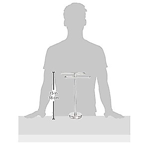 Amazon Basics Bathroom Accessory Collection - Towel Holder, Matte