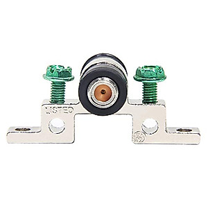 Coax Grounding Block, Ancable F Pin Female Coaxial Ground Block for Coaxial Cable, Satellite, Dish Network, Cable Box and OTA Antenna Installation