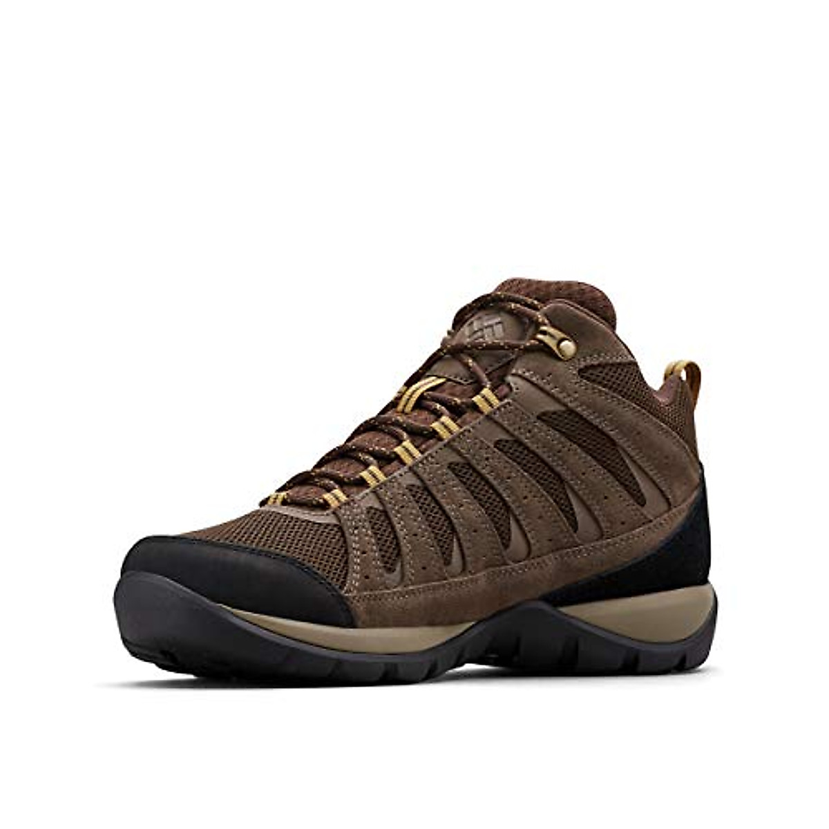 Columbia Mens Redmond V2 Mid Waterproof Boot Hiking Shoe, Brown, 10.5 US