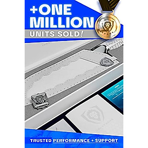 Dalstrong Santoku Knife - 7 inch - Frost Fire Series - High Chromium 10CR15MOV Stainless Steel - Frosted Sandblast Finish - White Honeycomb Handle Kitchen Knife - Leather Sheath - NSF Certified