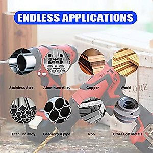 Wseksa M35 Cobalt Drill Bit Set 15/64,7/32,3/16,11/64,5/32,9/64,7/64 inch for Hardened Metal, Stainless Steel, Cast Iron and Wood Plastic with Metal Drill Bit Organizer (7 pcs Cobalt)