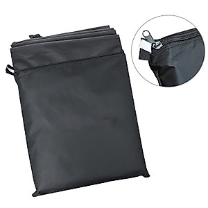 Skypatio Patio Chair Cover Waterproof, Outdoor Furniture Storage Cover for All Weather Protection (Black)