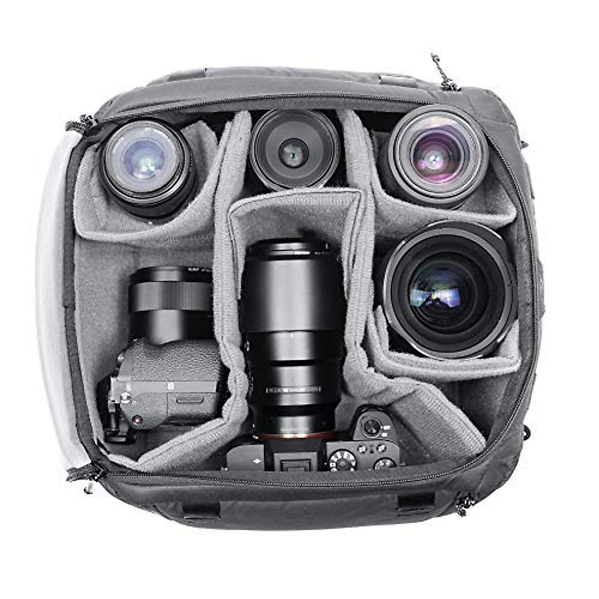 Peak Design Medium Camera Cube compatible with Peak Design Travel Bags (BCC-M-BK-1)