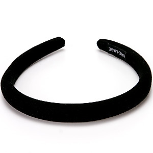 LONEEDY 8 Pack Wide Cotton Hard Hair Bands, Non-slip Padded Headband Hair Accessories for Girls and Women (Mixed color)