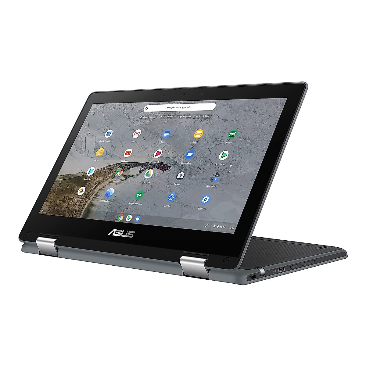 Asus Chromebook Flip C214 C214MA-YZ02T-S 11.6" Touchscreen Rugged Chromebook - HD - 1366 x 768 - Intel Celeron N4020 Dual-core (2 Core) 1.10 GHz - 4 GB RAM - 32 GB Flash Memory - Dark Gray, Black
