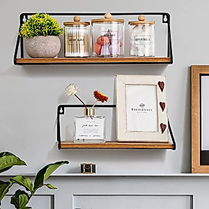 VITEVER 3 Pack Qtip Holder Dispenser with Bamboo Lids - Apothecary Jar Containers for Vanity Organizer Storage - Bathroom Accessories Set for Cotton Swab, Ball, Pads, Floss