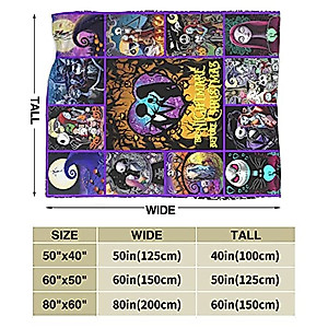 Christmas Flannel Plush Custom Fall Decorative Throw Blankets for Women Men Couch Bed Sofa Living Room,Ultra Large Cozy Soft and Warm Air Condition Washable Blanket 50"X40"