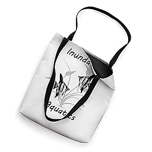Inundated Aquatics Angelfish Tote Bag