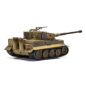 Corgi Diecast Panzerkampfwagen VI Tiger 131 Ausf E 1:50 Military Tank Display Model CC60514,Desert Beige