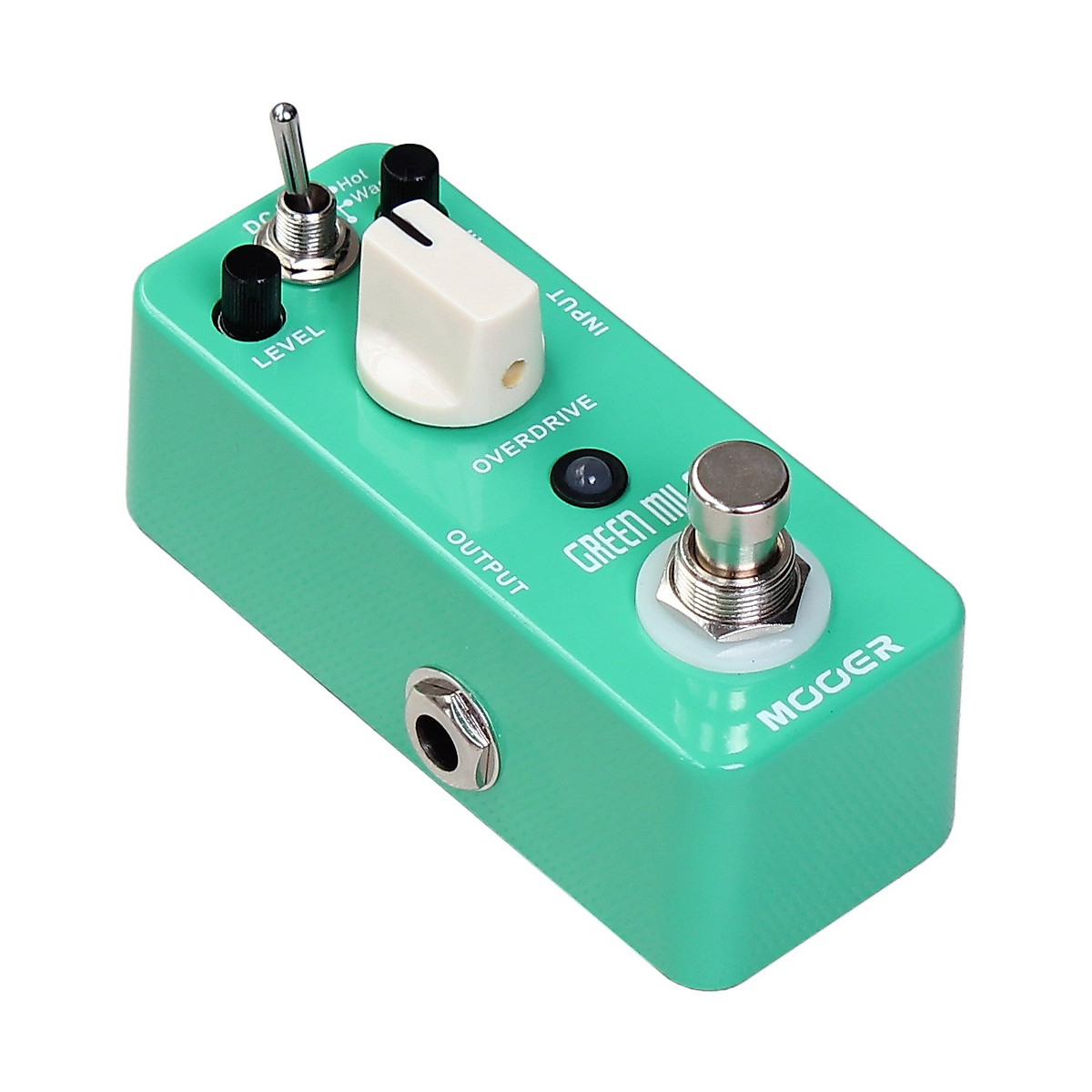 MOOER Green Mile Electric Guitar Overdrive Pedal Tube Screamer Sound Natural, Smooth, Creamy Overdrive Sound for Metal
