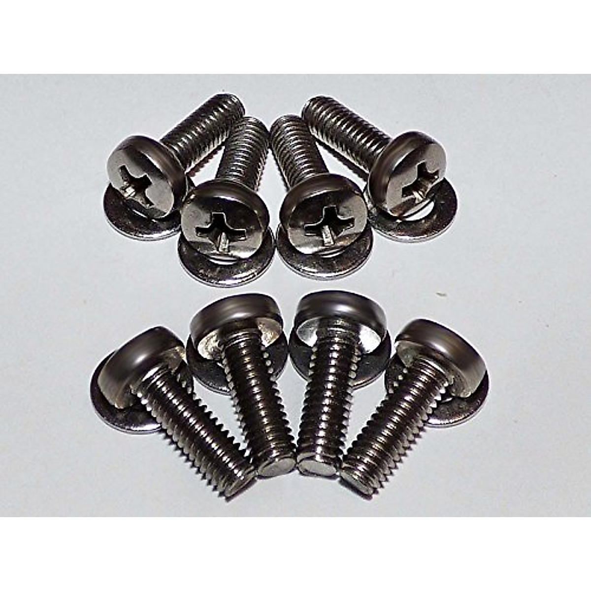 (8) - M4x12mm Regular Length Bolts for TVs & Monitors 29" or Smaller • Wall Mount Bracket to TV • VESA 75x75, 100x100 or 100x200 • Stainless