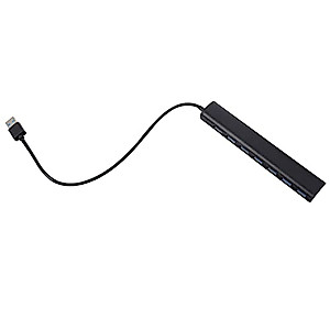 2sets Computer Portable Type- c Multi- Port Black Computers- in- for Converter Accessories Holder Data with Transfer Dock USB Adapter Laptops Cable Expansion Dongle. Tablets Hub in