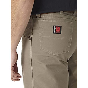Wrangler Riggs Workwear mens Technician Work Utility Pants, Dark Khaki, 34W x 32L US