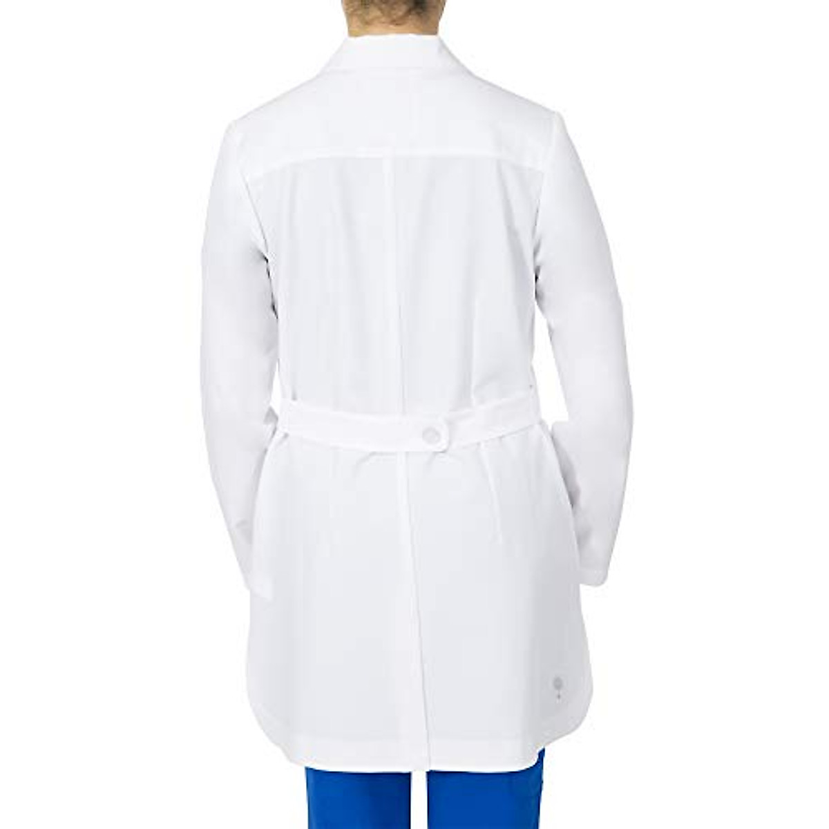 Healing Hands Lab Coat Women 4 Pocket Mid Length 5101 Fiona Womens Lab Coat The White Coat Modernist Collection White 2XL
