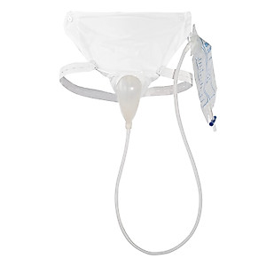 Silicone Urine Collector,Portable External Urine Tube Bags for Adults,Bladder Control Devices for Avoid Leaking Urine,Urinary Incontinence Solution(Women)