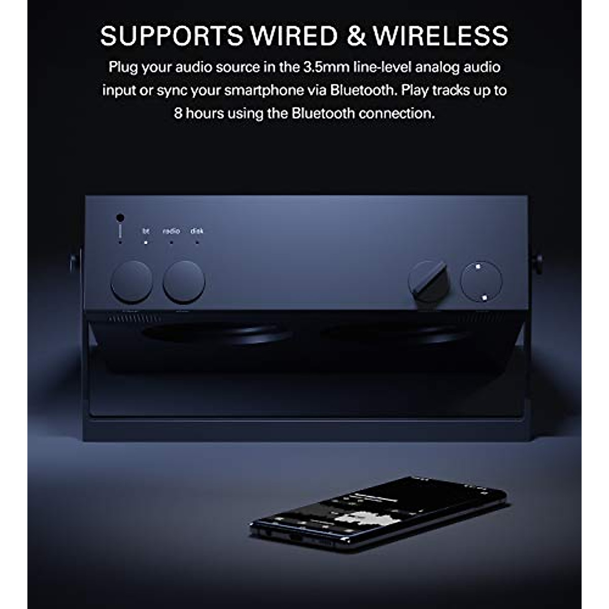 Teenage Engineering OB-4 Magic Radio Portable Stereo Speaker with Built-in Loop Recorder and Tape Transport