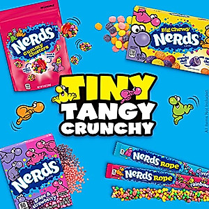 Nerds Rainbow Gummy Clusters Candy - Resealable 8 Ounce Bag |Easter Gift Basket Candy| Easter Egg Filler