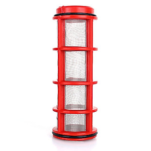 Hand Barrel Pump Filter, Drip Irrigation Filter, Water Pump Filter Strainer, 3/4" Stainless Steel Mesh Y Style Screen Irrigation Filter Hose Thread Watering