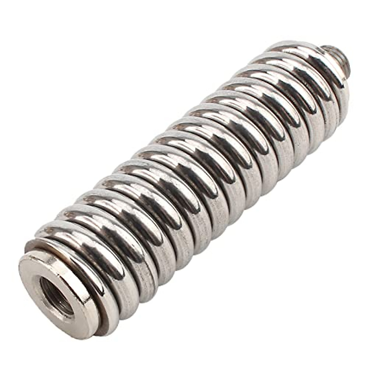 AUTOKAY Pack of 2 Heavy Duty SS-3H CB Antenna Spring Mount Fits for Mobile/Vehicle CB Radio Antenna Mount 3/8-24 Inch Threads Stainless Steel