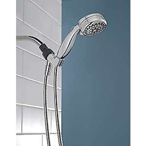 Delta Faucet 7-Spray Touch-Clean Hand Held Shower Head with Hose, Chrome 75700
