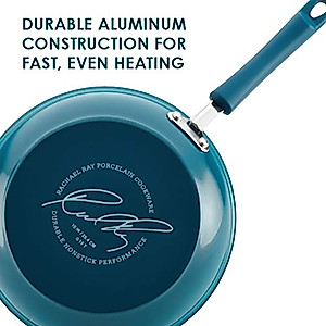 Rachael Ray Brights Nonstick Frying Pan / Fry Pan / Skillet - 12.5 Inch, Blue
