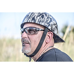 Global Vision Hercules 7 24-Hour Photochromic Bifocal +2.0 Lens Safety Glasses Clear to Smoke Z87.1