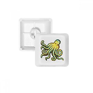 DIYthinker Octopus Marine Life Cartoon Pattern Keycap Mechanical Keyboard PBT Gaming Upgrade Kit