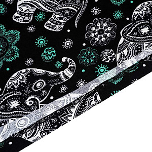 XNN Nursing Cover for Baby Breastfeeding - Car Seat Canopy,Shopping Cart, High Chair, Stroller - All-in-1 Soft Breathable Stretchy 95% Cotton Infinity Nursing Cover Up for Girls, Boys (Elephant)