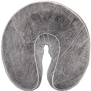 Therapist's Choice® Disposable Fitted Face Rest Covers, (50 pcs per box), Color: WHITE