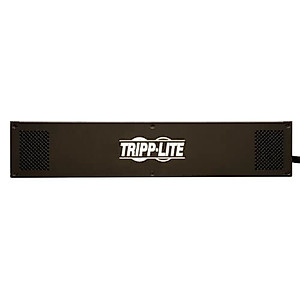 Tripp Lite Monitored PDU, 30A, 16 Outlets (12-C13 and 4-C19), 208/240V, L6-30P, 12 ft. Cord, 2U Rack-Mount Power (PDUMNH30HV),Black